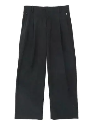 HIKING PATROL Pleated Trousers Grey