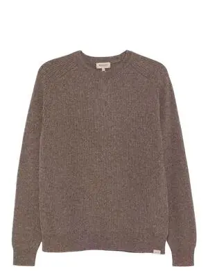 Woolrich Ribbed Crew-neck Sweater - Brown