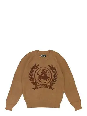 SINCLAIR Crest Island Sweater - Brown