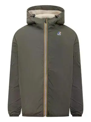 K-WAY Le Vrai 4.0 Claude Orsetto Hooded Jacket - Green