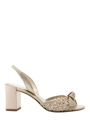 ALEXANDRE BIRMAN 75mm Clarita Sandals - Gold