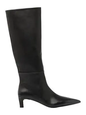 Marsèll Pointed-toe Knee-high Boots - Black