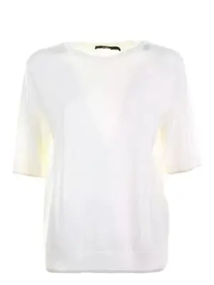 Seventy Short-sleeve Crew-neck Top - White