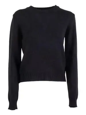 BALLANTYNE Crew-neck Wool Sweater - Black
