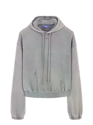 A-COLD-WALL* Distressed Cotton Hoodie - Grey