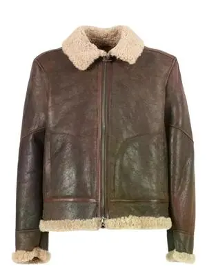 STEWART Shearling Leather Jacket