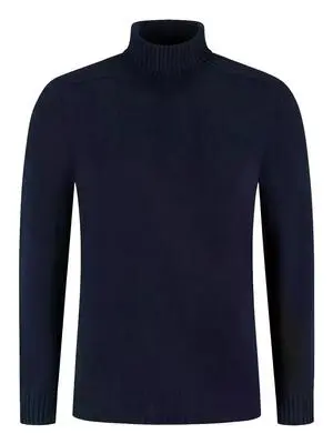 GRAN SASSO Roll-neck Sweater - Blue