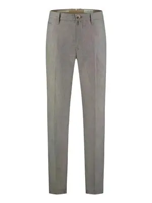 Jacob Cohen Pleated Straight-leg Trousers - Grey