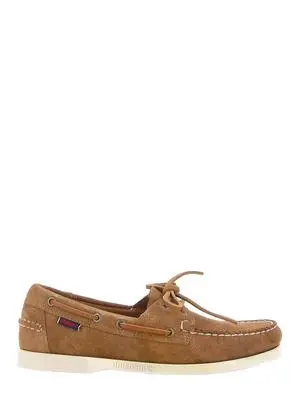 SEBAGO Suede Boat Shoes Brown