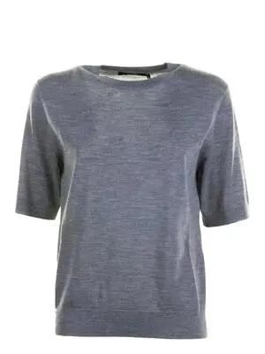 Seventy Short-sleeve Crew-neck Top - Grey