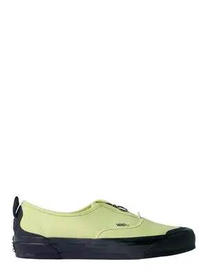 VANS Front-Zip Round-Toe Sneakers Yellow
