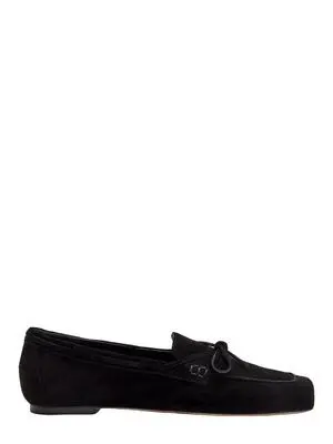AeydĒ Jasper Suede Loafers - Black