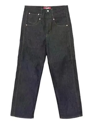 Junya Watanabe Panelled Trousers - Blue