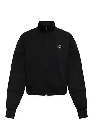 Adidas By Stella McCartney Logo-detail Zip-up Jacket - Black