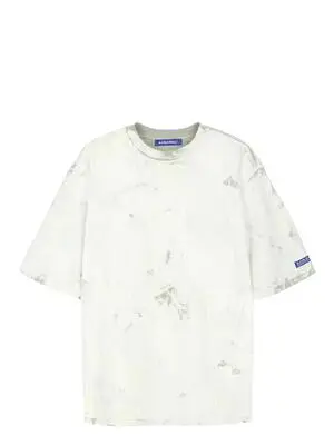 A-COLD-WALL* Marble-effect Cotton T-shirt - White
