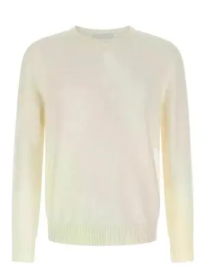 BALLANTYNE Merino-wool Crew-neck Sweater - White