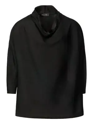 Fabiana Filippi Satin Blouse - Black
