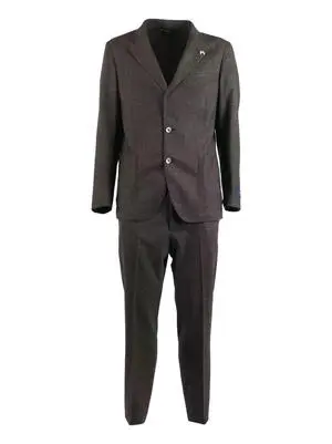TOMBOLINI Single-breasted Suit - Brown