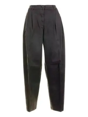 Seventy Pleated-front Trousers - Brown