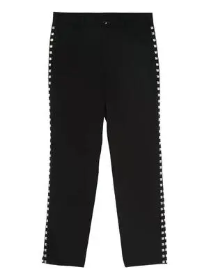 BLACK COMME DES GARÇONS Wool Trousers - Black