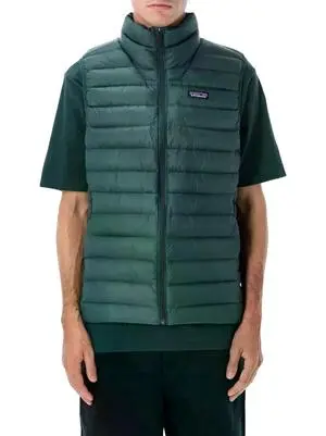 Patagonia Down Sweater Gilet - Green