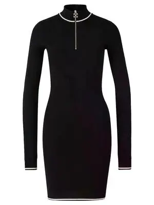 OFF-WHITE Zip-Fastening Stripe-Detail Dress
