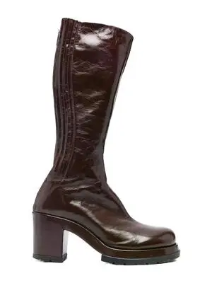 SAPIO Leather Knee-High Boots
