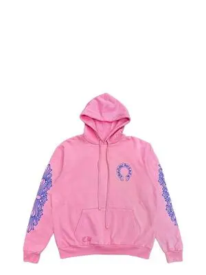 Chrome Hearts Logo-print Hoodie - Pink