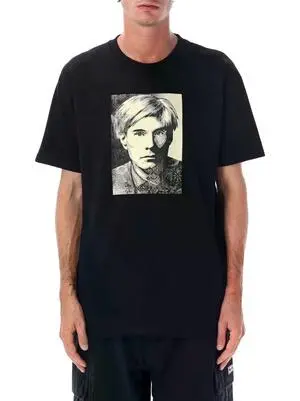 Obey Warhol-portrait T-shirt - Black