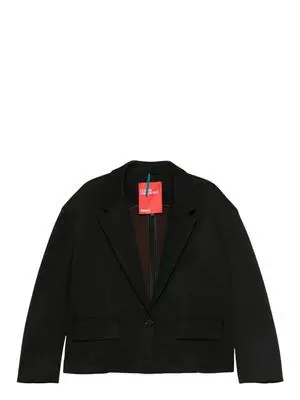 MERCI Single-button Blazer - Black