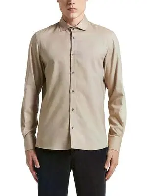 Peserico Long-sleeve Shirt - Neutrals