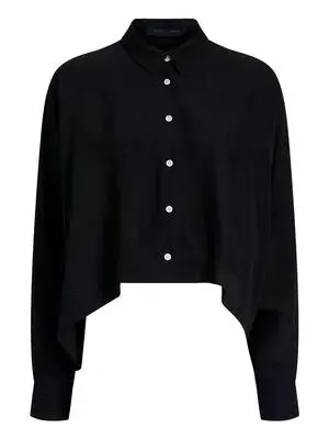 PROENZA SCHOULER Draped Button-Up Shirt