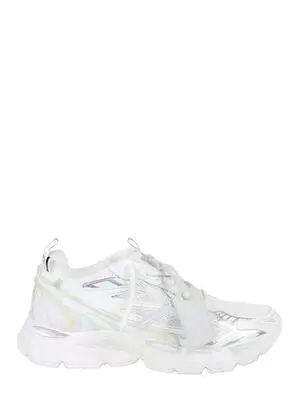 Off-White Metallic-detail Sneakers - White