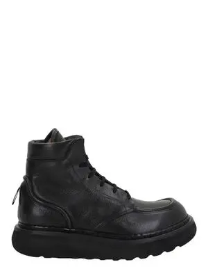Premiata Lace-up Chunky-sole Boots - Black