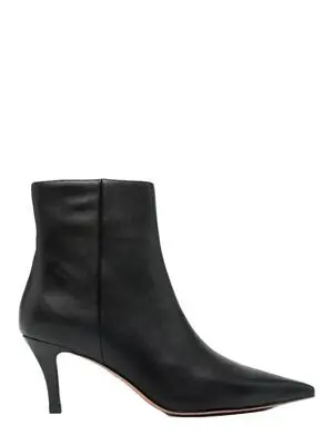 Lola Cruz Pointed-toe Ankle Boots - Black