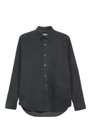 Canali Long-sleeve Button-down Shirt - Grey