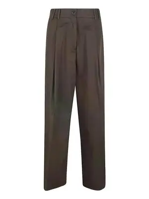 P.a.r.o.s.h Pleated Trousers - Brown