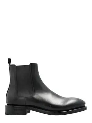 Dsquared2 Leather Chelsea Boots - Black