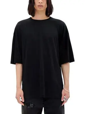 ANN DEMEULEMEESTER Cotton T-shirt - Black