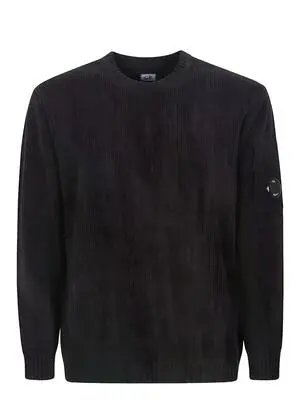 C.P. COMPANY Lens-detail Sweater - Black