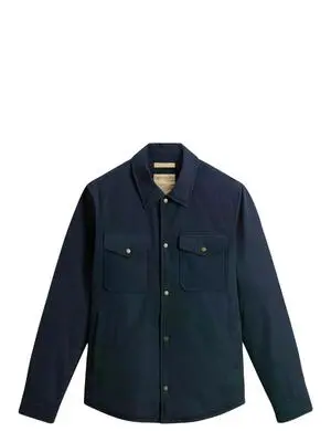 Woolrich Flap-pocket Shirt Jacket - Blue