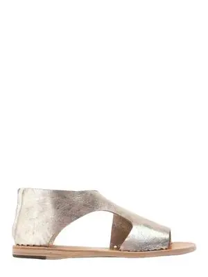 Officine Creative Metallic Leather Sandals - Silver