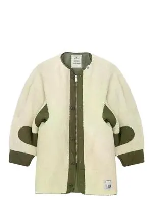 Mihara Yasuhiro Oversized Zip-up Jacket - Neutrals