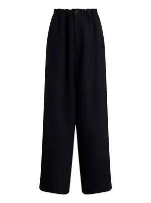 Proenza Schouler High-waisted Wide-leg Trousers - Black