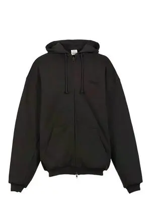 Vetements Logo-embroidered Jacket - Black