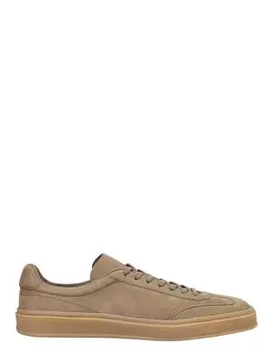 BOSS X Beckham Suede Low-top Sneakers - Neutrals