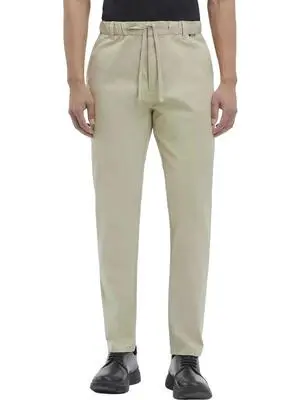 Calvin Klein Tapered Drawstring Trousers - Neutrals