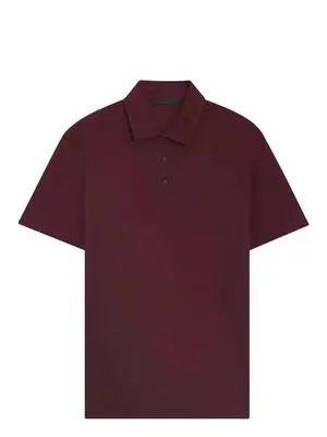 BOSS Buttoned Polo Shirt - Red