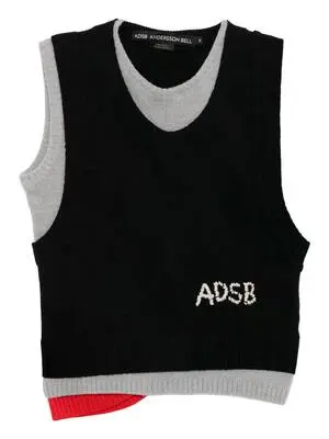Andersson Bell Tres Layered Vest - Black