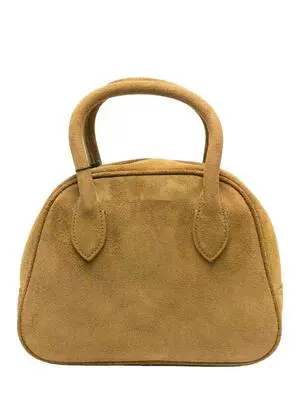 DUNST Suede Shoulder Bag - Brown